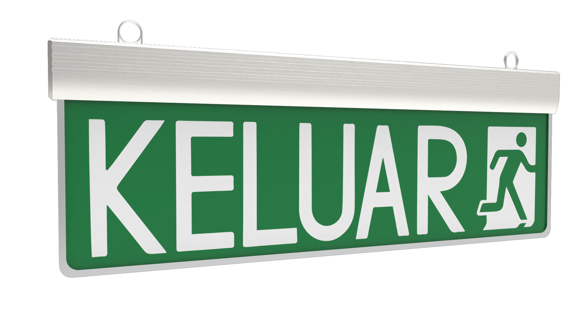 Led Self-Contained Emergency Keluar Sign, Slim Type CKS-2A