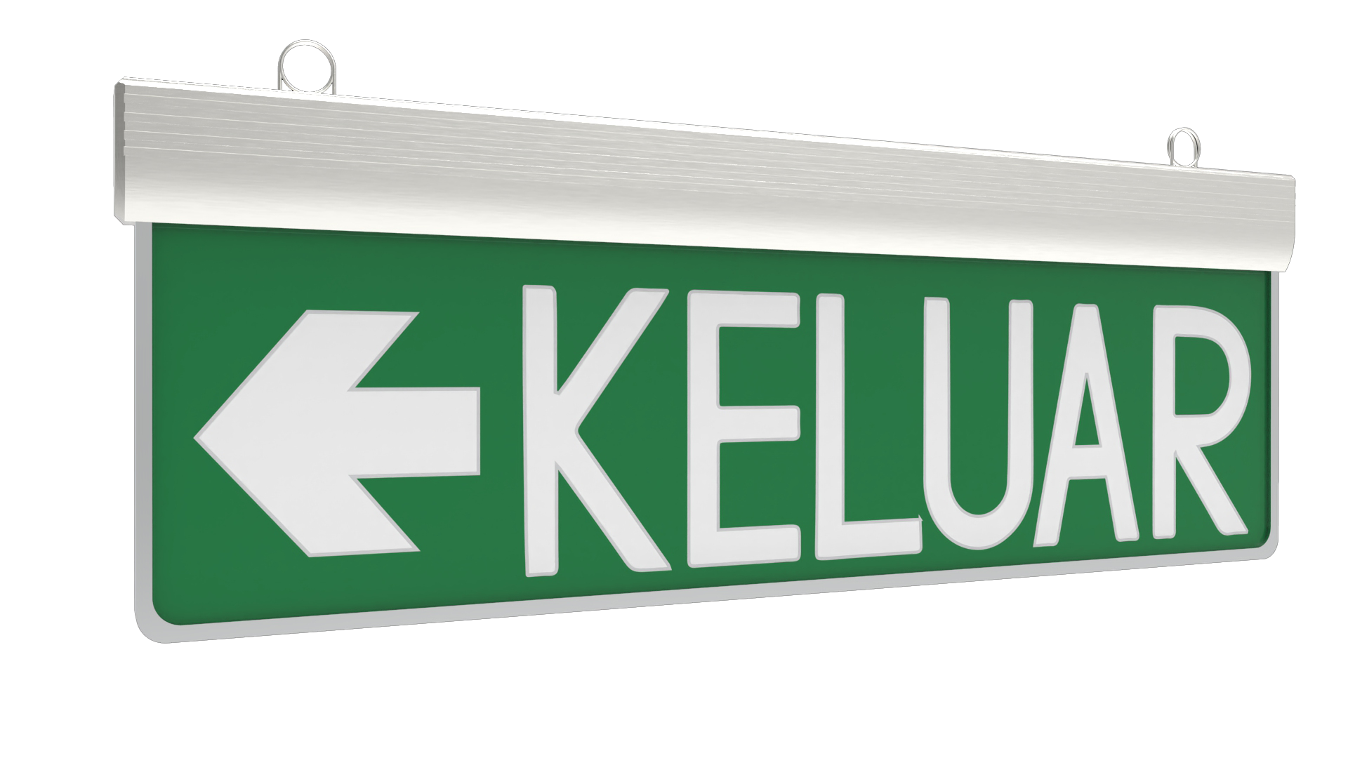 Led Self-Contained Emergency Keluar Sign, Slim Type CKS-2A/DS Double ...