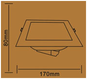 LED Light LSQ 12/153DJ